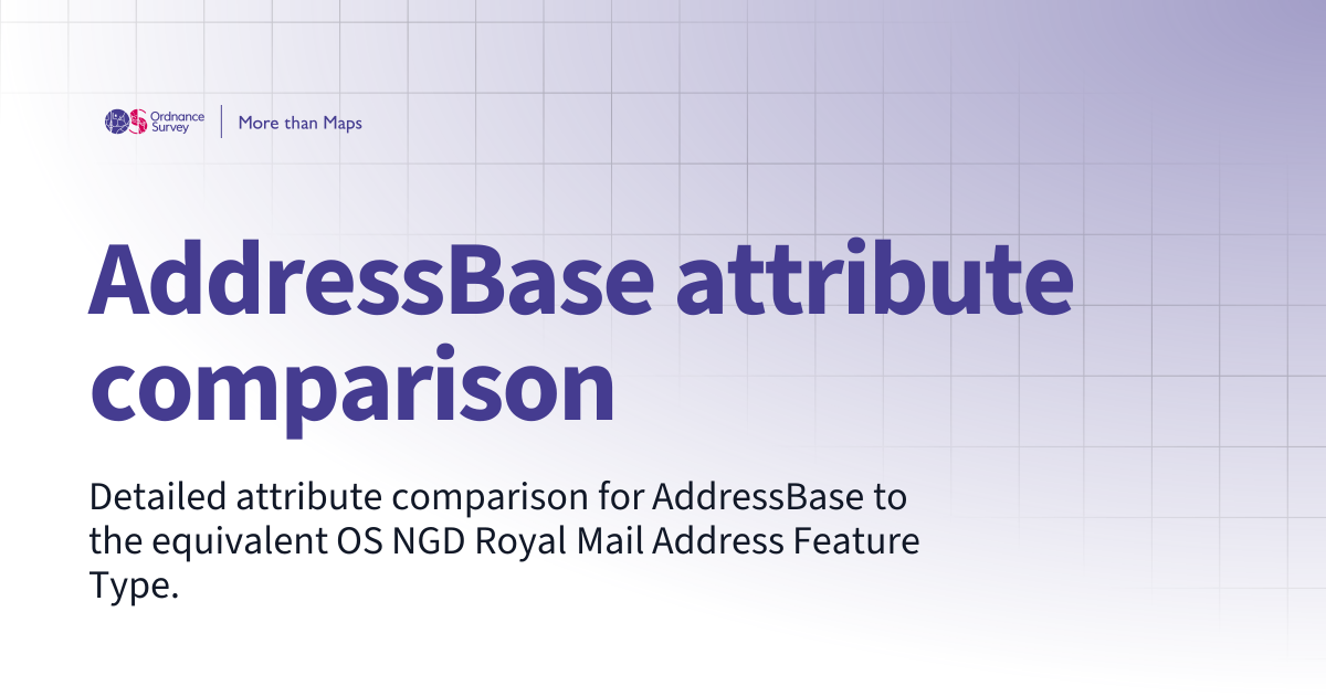 AddressBase attribute comparison | More than Maps