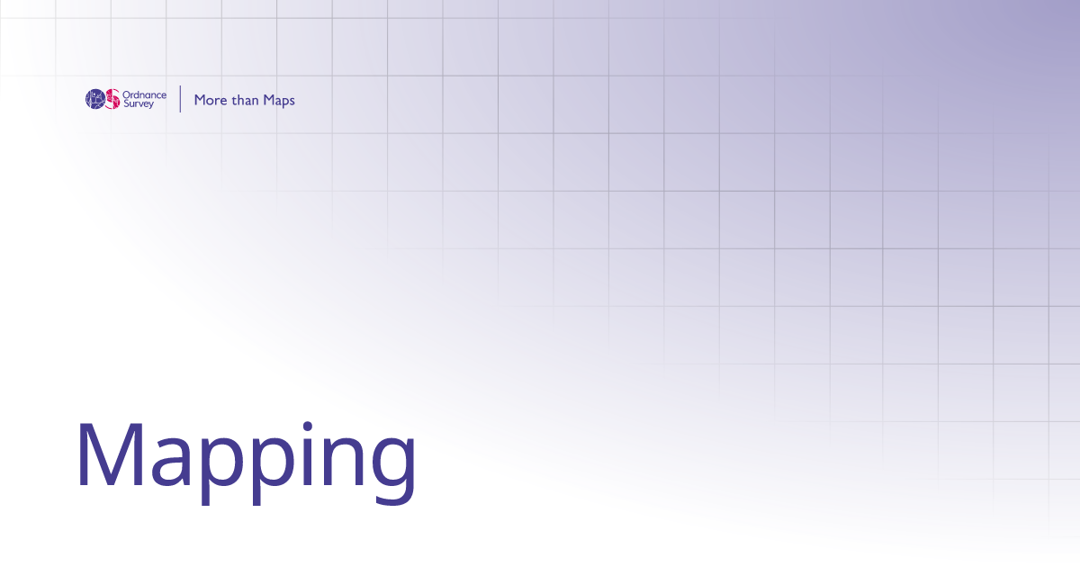 Mapping | More than Maps