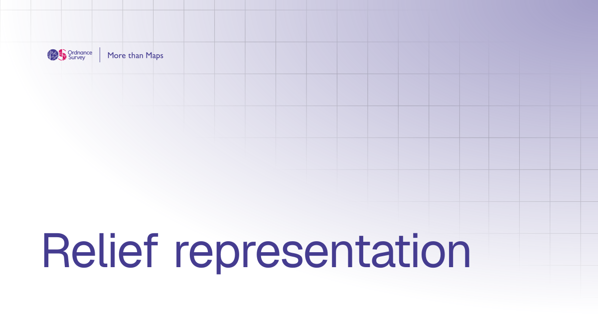 Relief representation | More than Maps