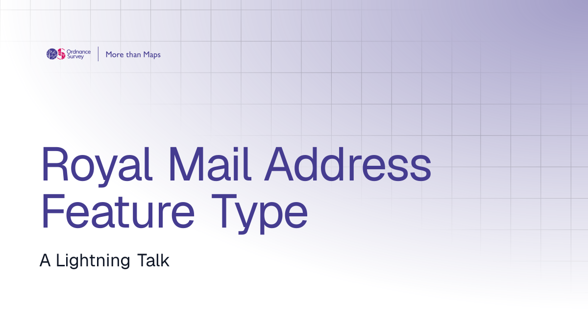 Royal Mail Address Feature Type | More than Maps