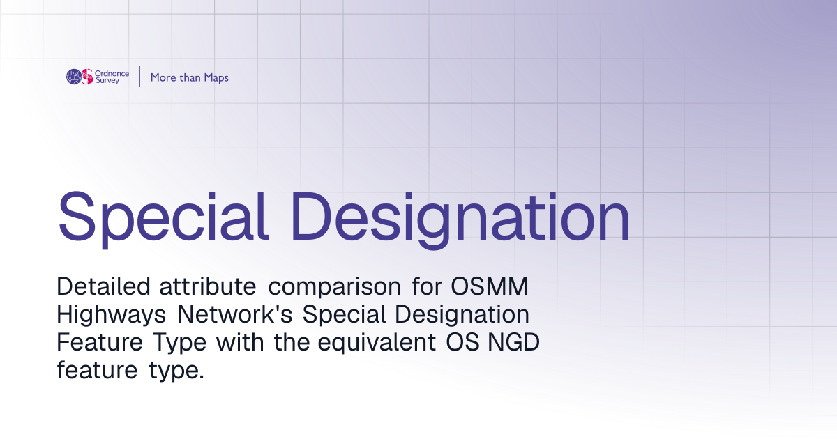 Special Designation | More than Maps