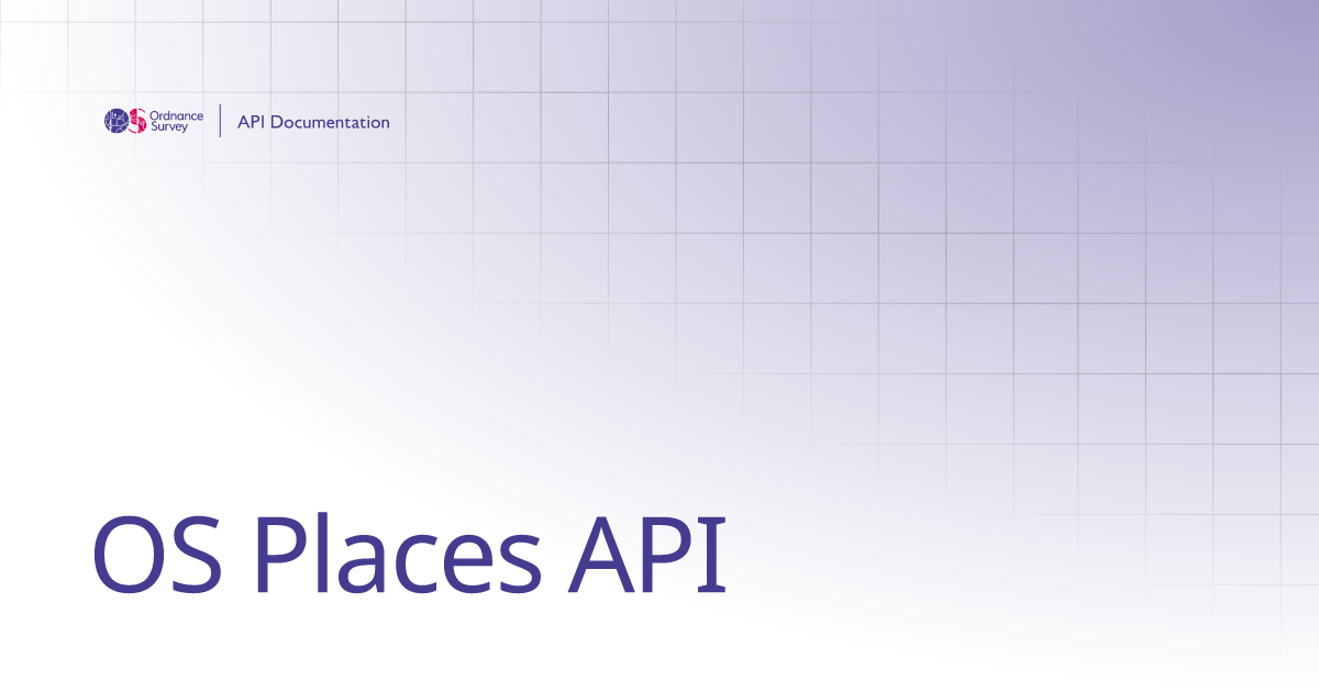 OS Places API | OS APIs
