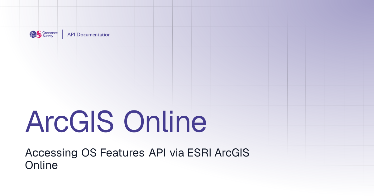 ArcGIS Online | OS APIs