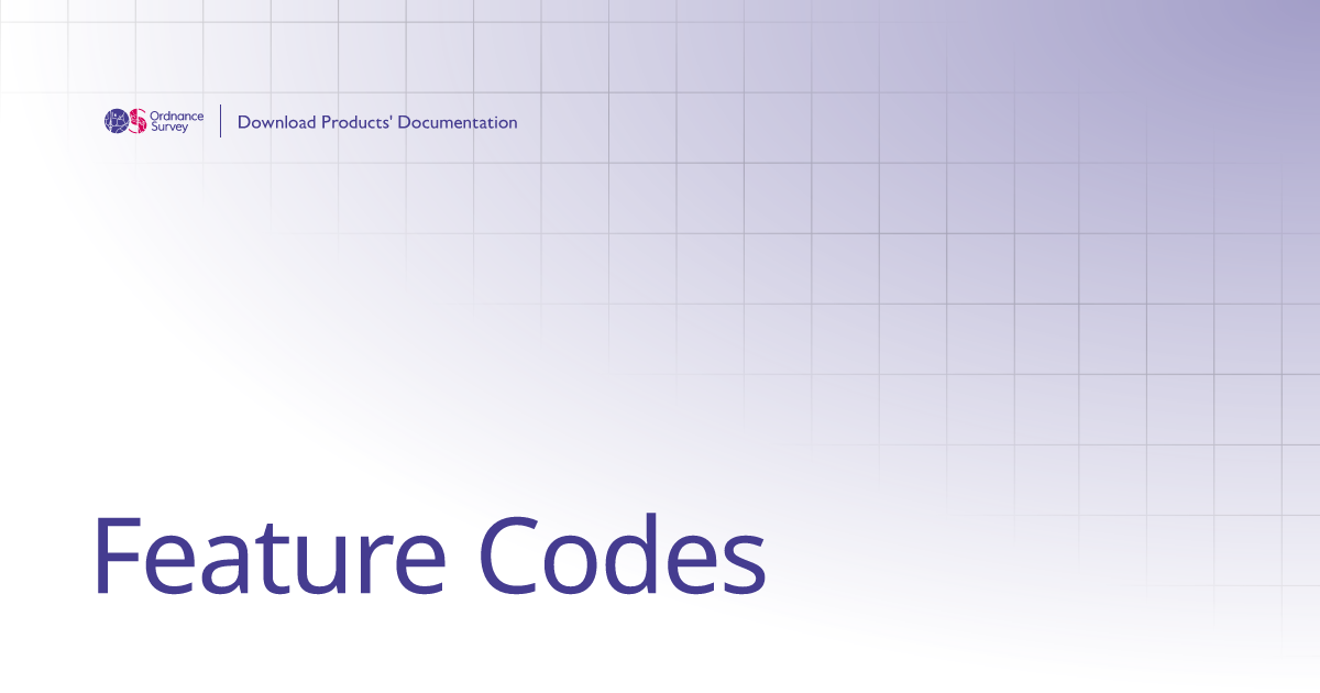 Feature Codes | OS Download Products' Documentation