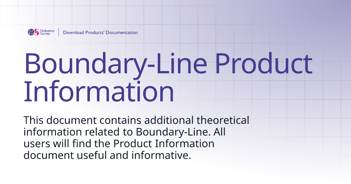 Boundary-Line Product Information | OS Download Products' Documentation