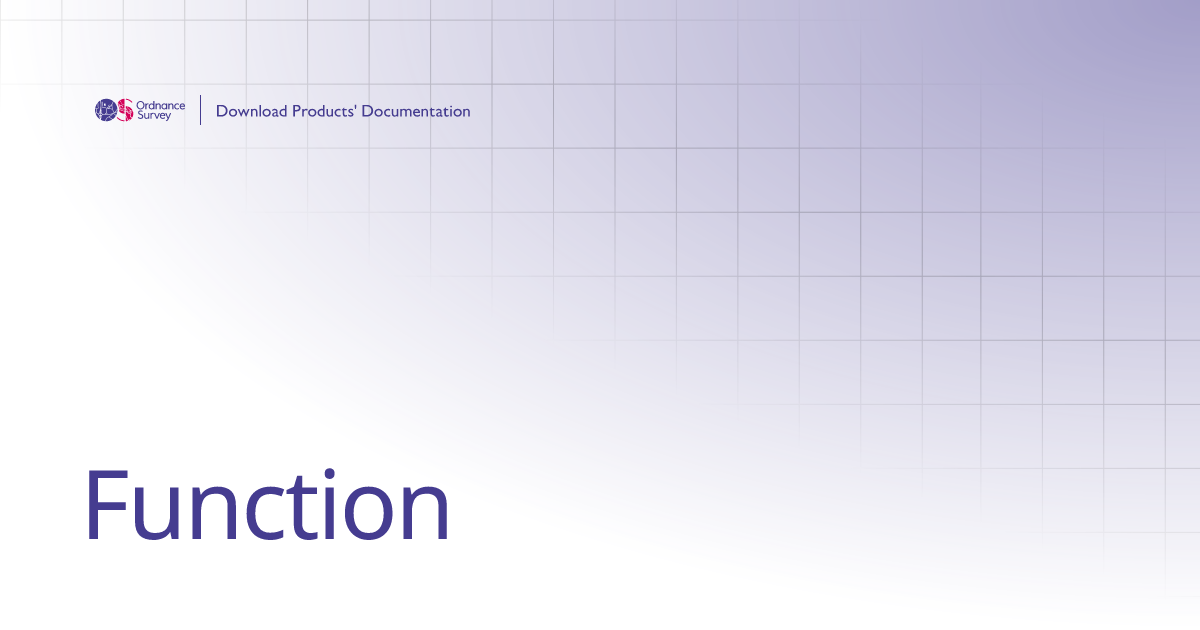 Function | OS Download Products' Documentation