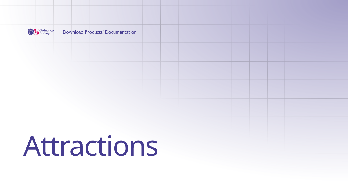 Attractions | OS Download Products' Documentation