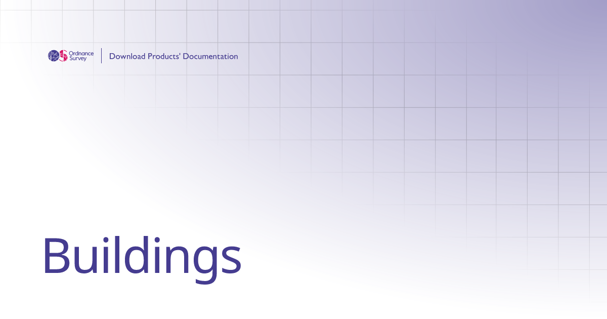 Buildings | OS Download Products' Documentation
