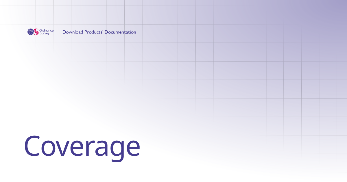 Coverage | OS Download Products' Documentation