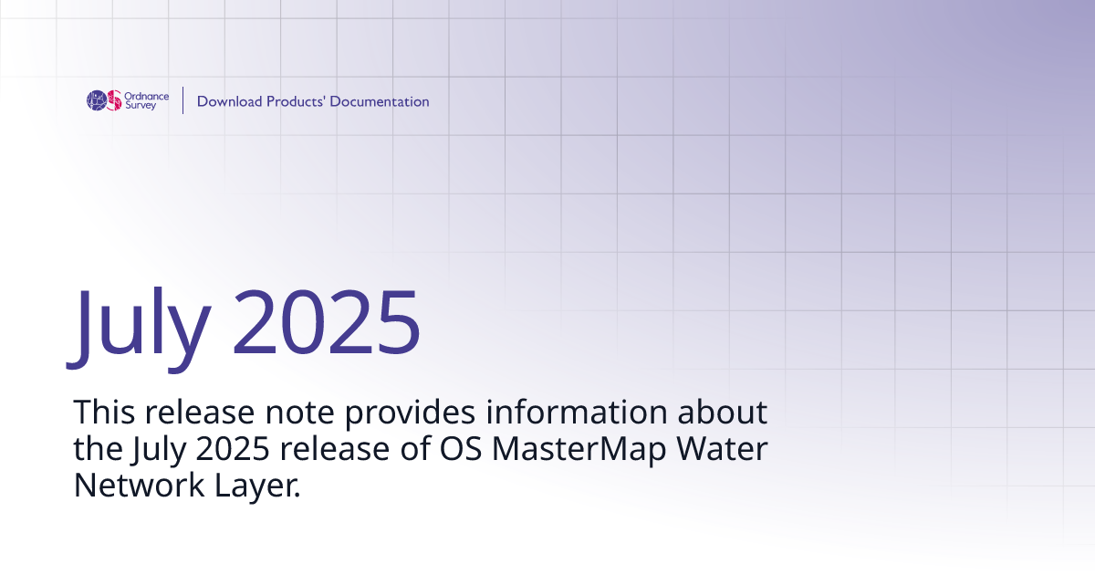 July 2025 | OS Download Products' Documentation