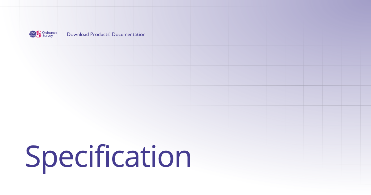 Specification | OS Download Products' Documentation