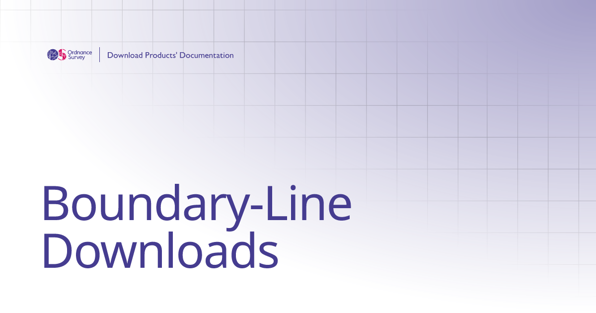 Boundary-Line Downloads | OS Download Products' Documentation