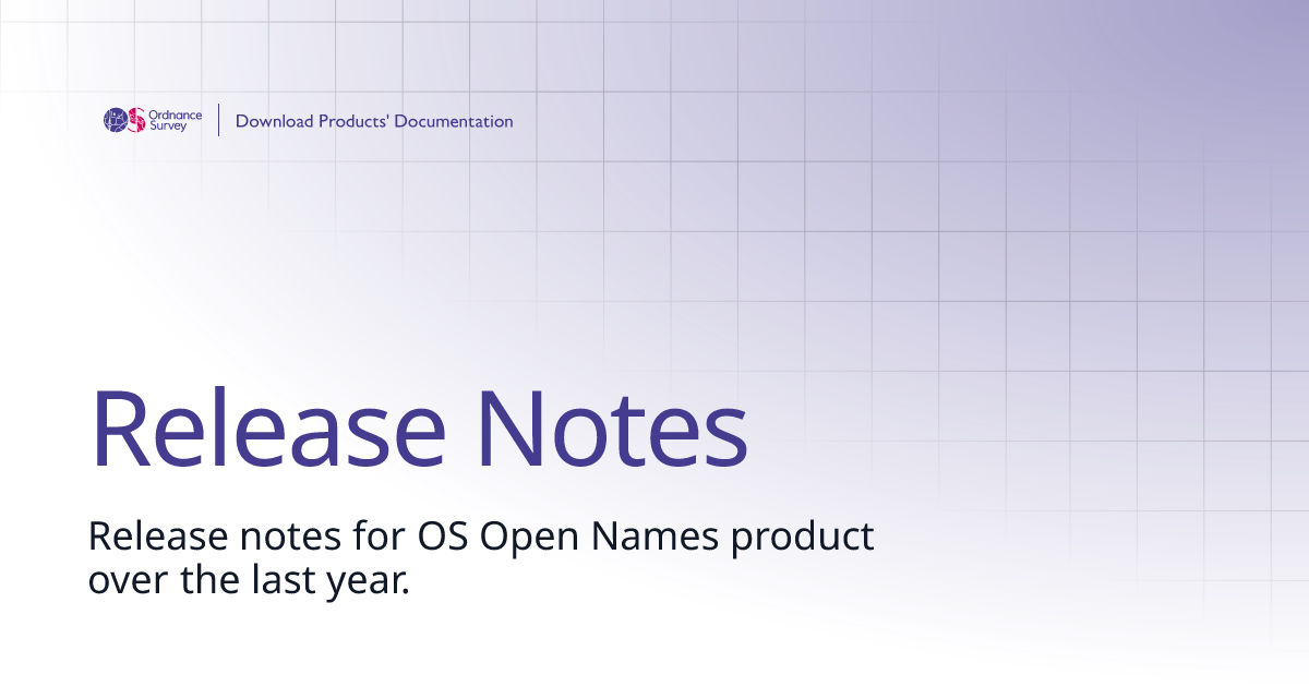 Release Notes | OS Download Products' Documentation