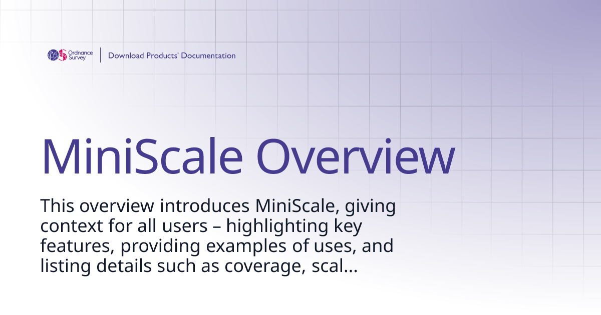 MiniScale Overview | OS Download Products' Documentation