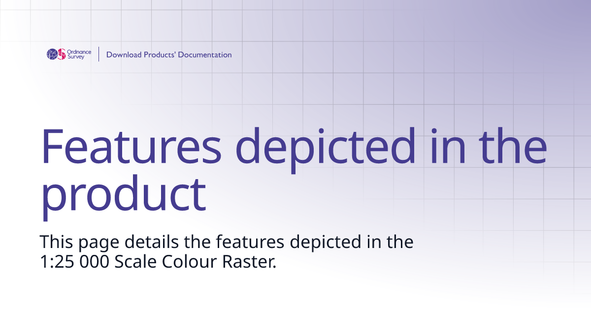 Features depicted in the product | OS Download Products' Documentation