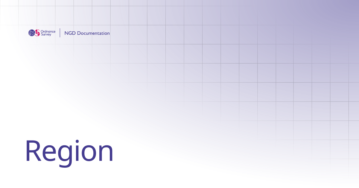 Region | OS National Geographic Database