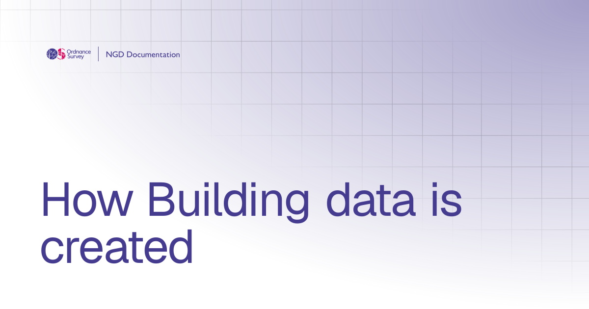 How Building data is created | OS National Geographic Database
