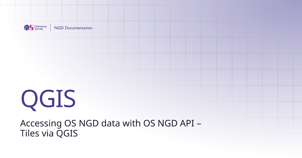 QGIS | OS National Geographic Database